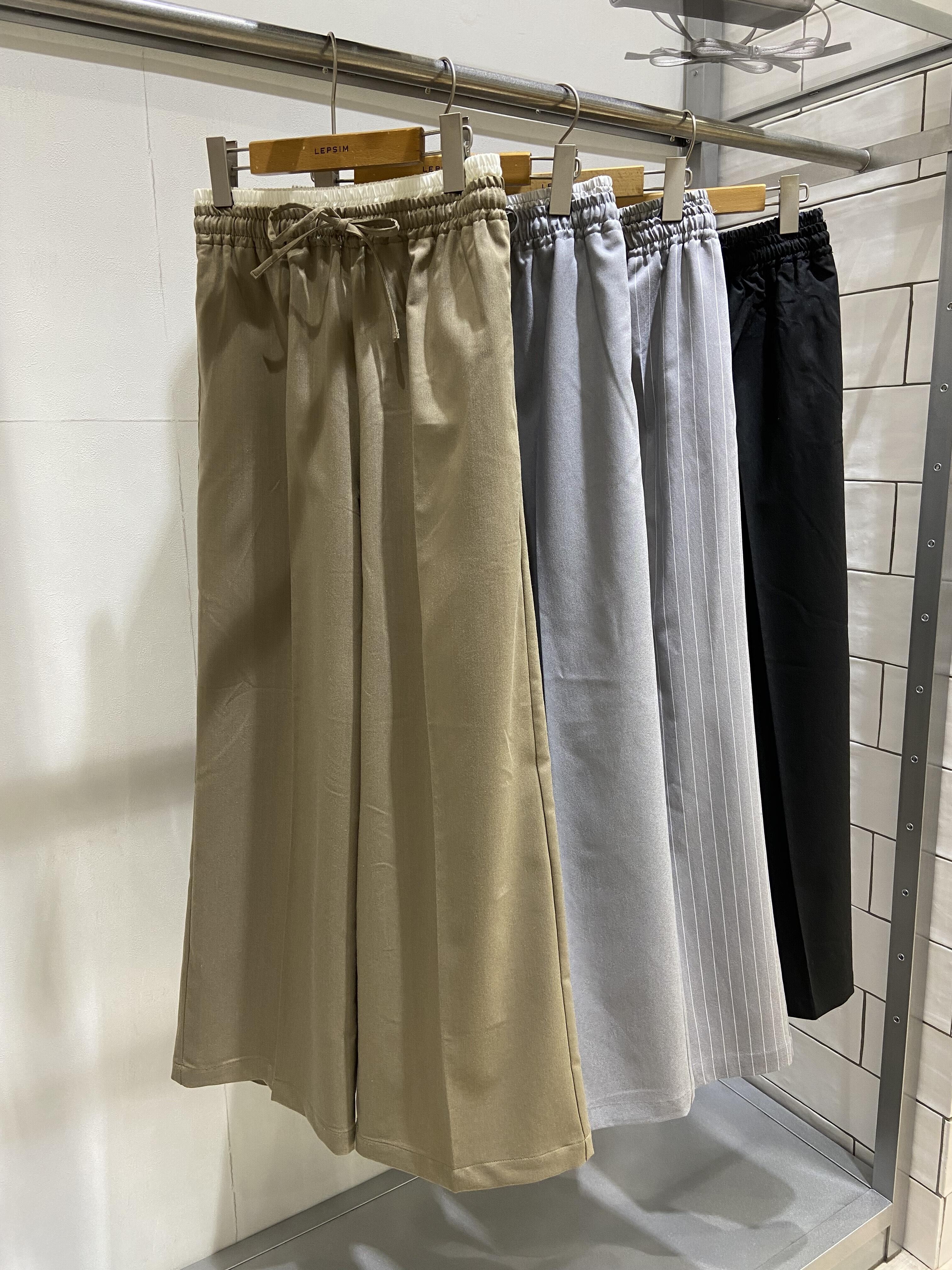 【LEPSIM】Wウエストイージーパンツ│ショップスタッフ厳選アイテム 新作＆トレンド商品紹介│LECT│広島市西区